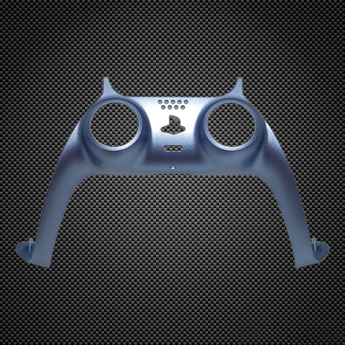 Metallic Blue PS5 Dualsense Custom Front Plastic Strip Trim Replacemen ...