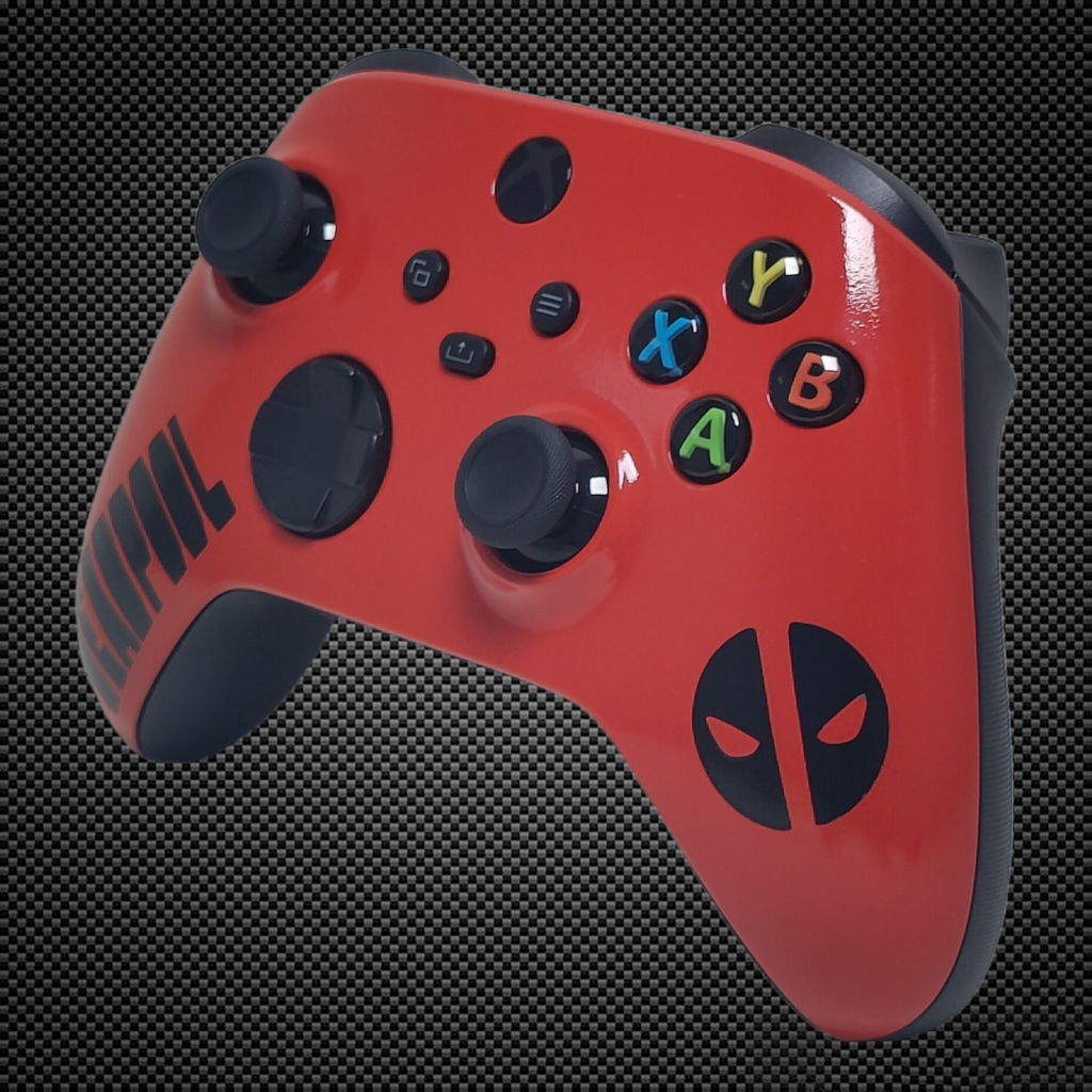 Deadpool Themed Xbox Series X/S Custom Controller – Primzstar Modz