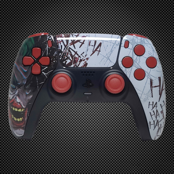 Bloody Joker Themed PS5 Custom Dualsense Controller – Primzstar Modz