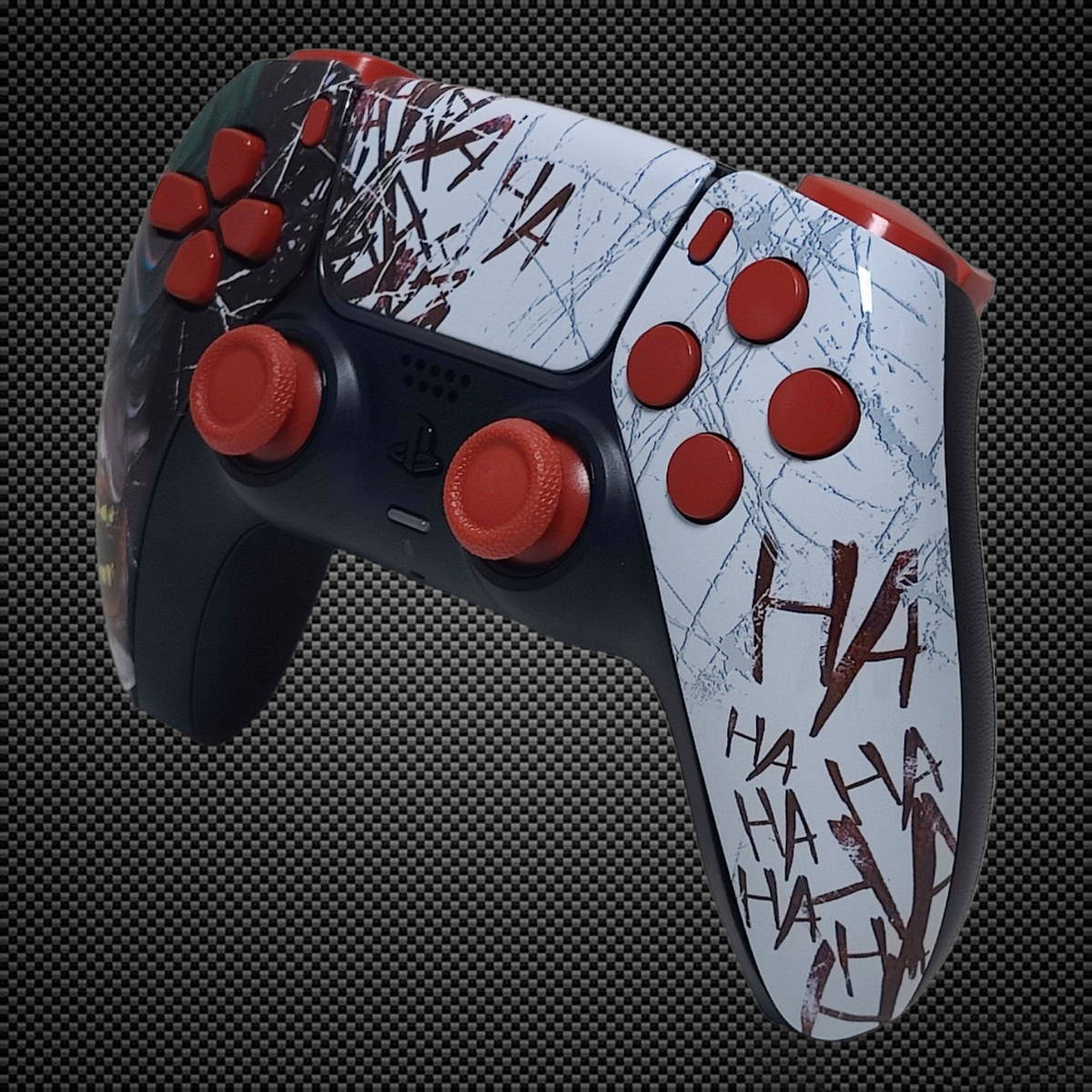 Bloody Joker Themed PS5 Custom Dualsense Controller – Primzstar Modz