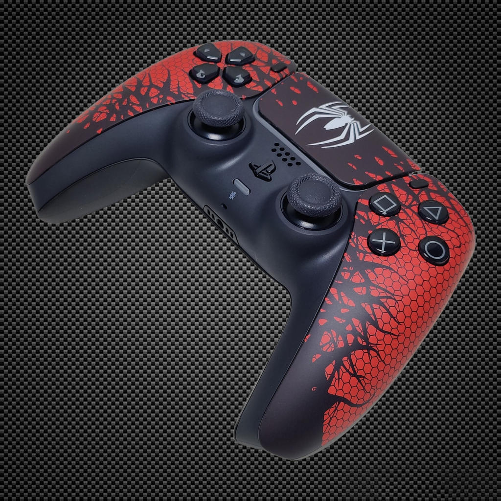 Spiderman 2 Themed PS5 Custom Dualsense Controller – Primzstar Modz