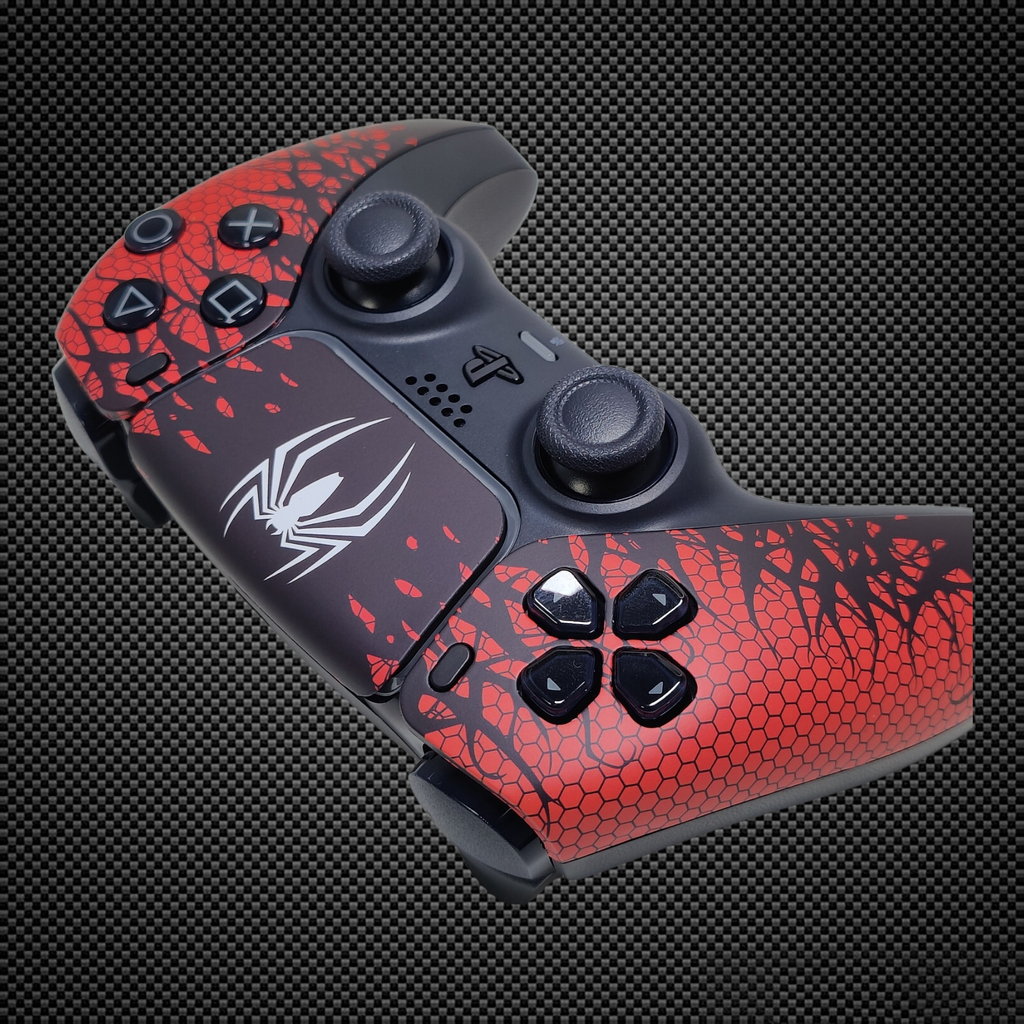 Spiderman 2 Themed PS5 Custom Dualsense Controller – Primzstar Modz