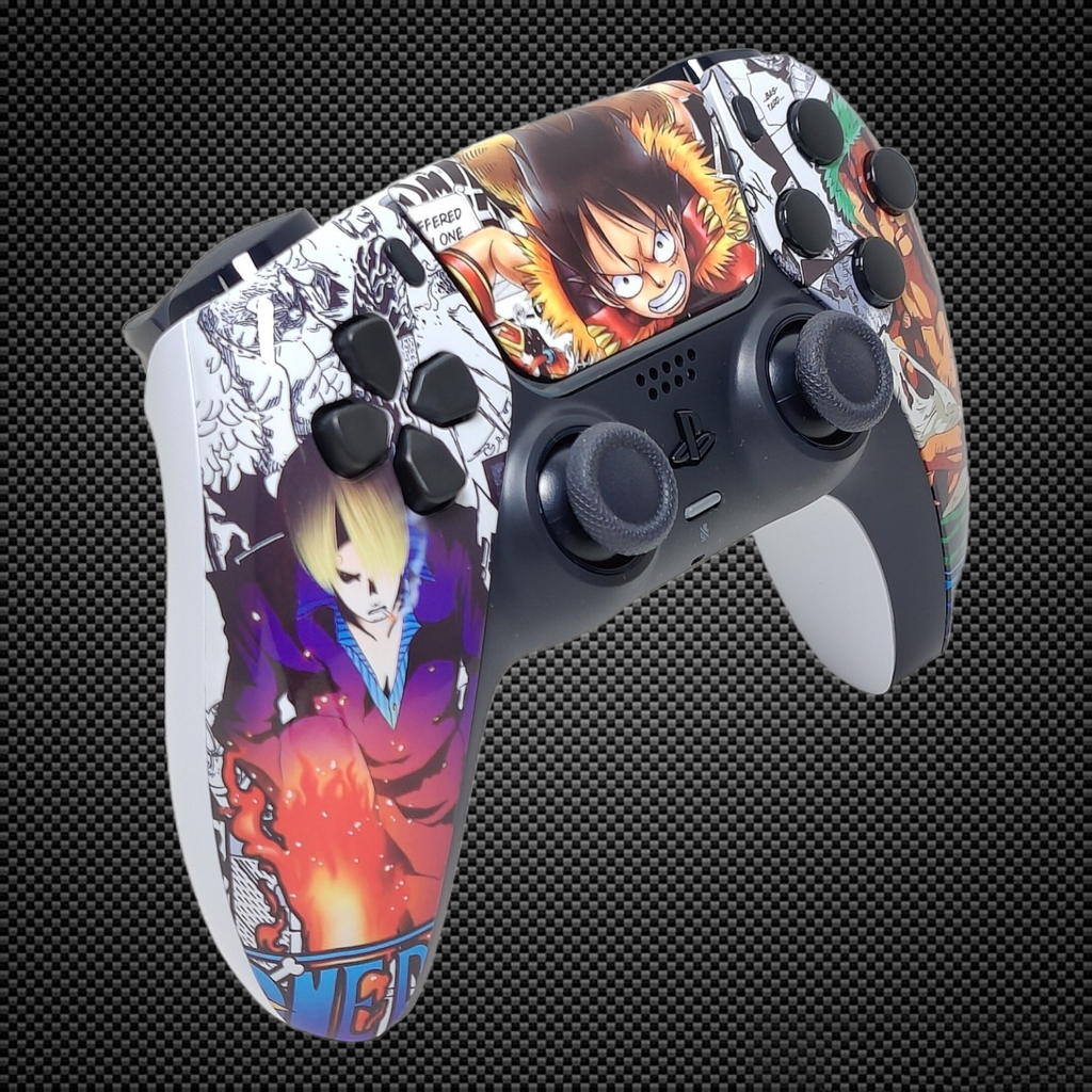 One Piece Themed PS5 Custom Dualsense Controller – Primzstar Modz
