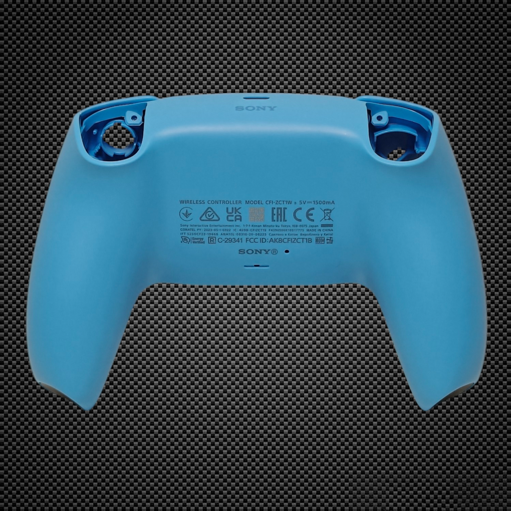 Official Starlight Blue PS5 Controller Full Shell BDM-020 – Primzstar Modz