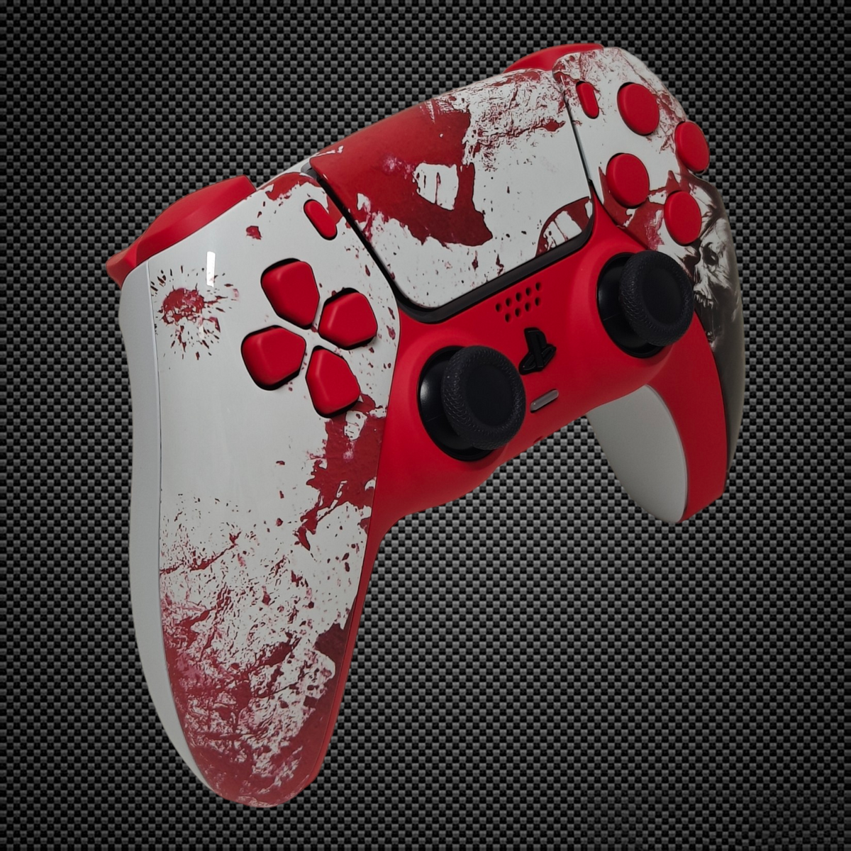 Zombie Apocalypse Themed PS5 Custom Dualsense Controller – Primzstar Modz