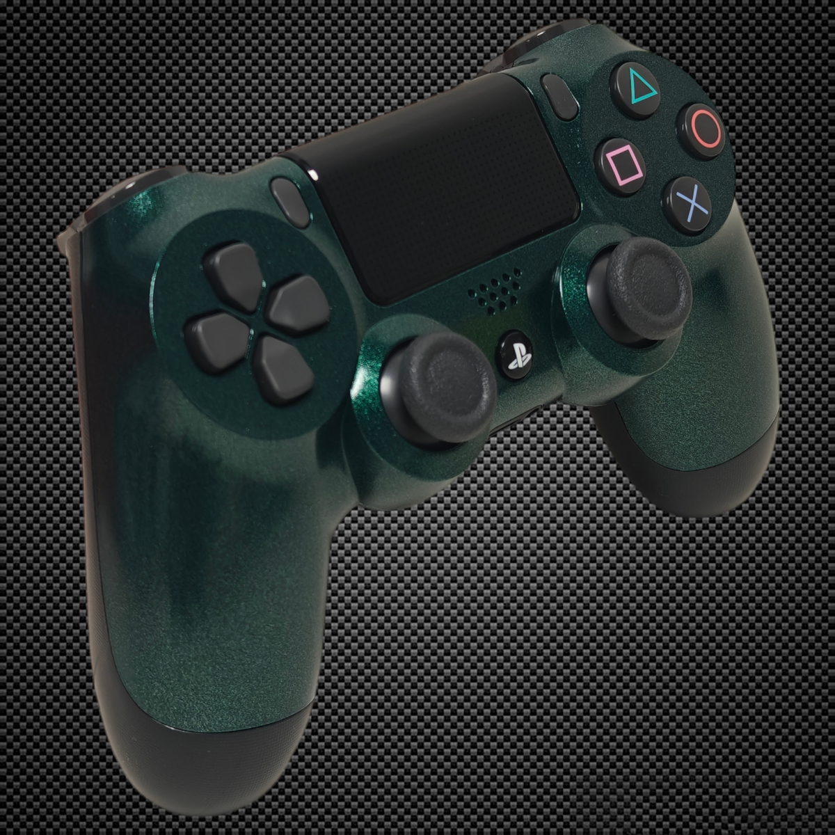 Metallic Green Themed Official PS4 Controller V2 Custom – Primzstar Modz
