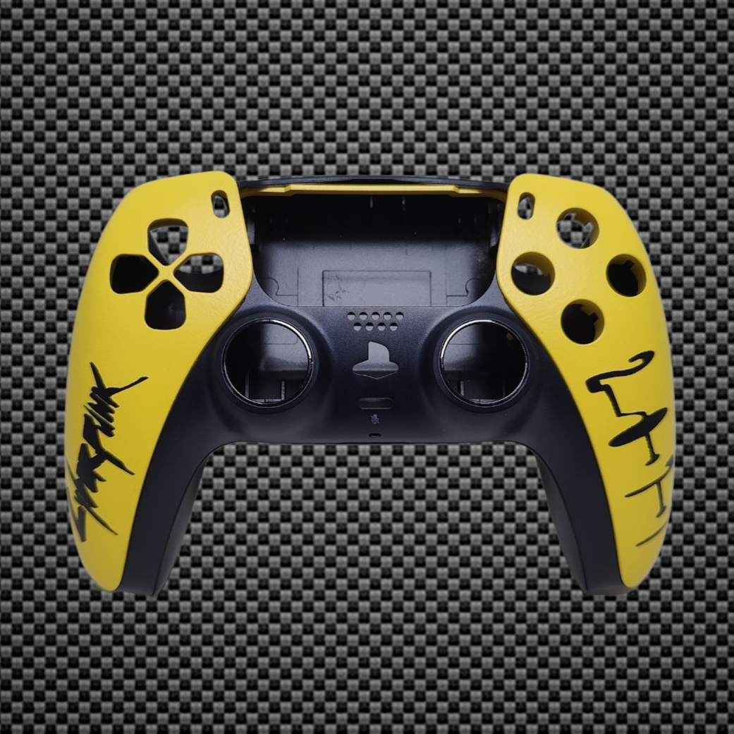 Cyberpunk 2077 Themed PS5 Controller Full Shell Custom Airbrush ...