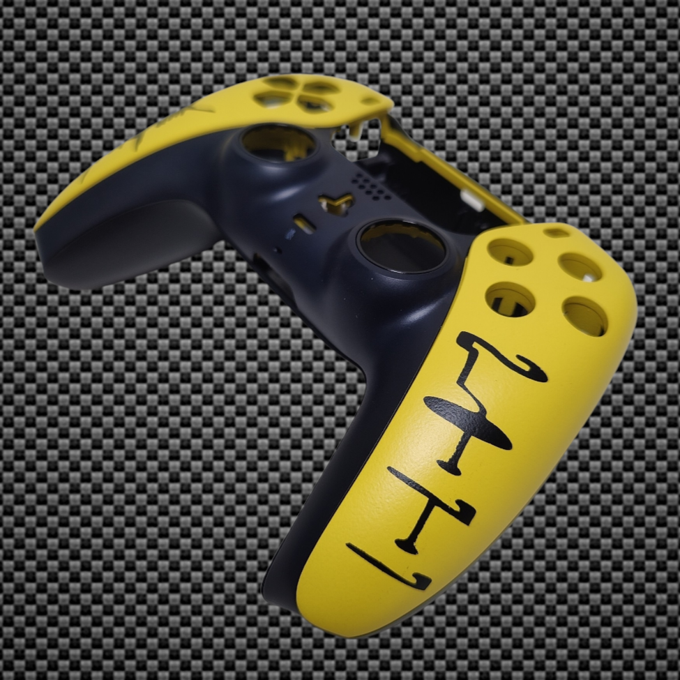 Cyberpunk 2077 Themed PS5 Controller Full Shell Custom Airbrush ...