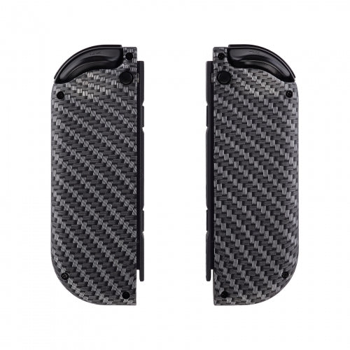 Nintendo Switch Joy-Con Controller Soft Touch Carbon Fiber Custom Shel ...