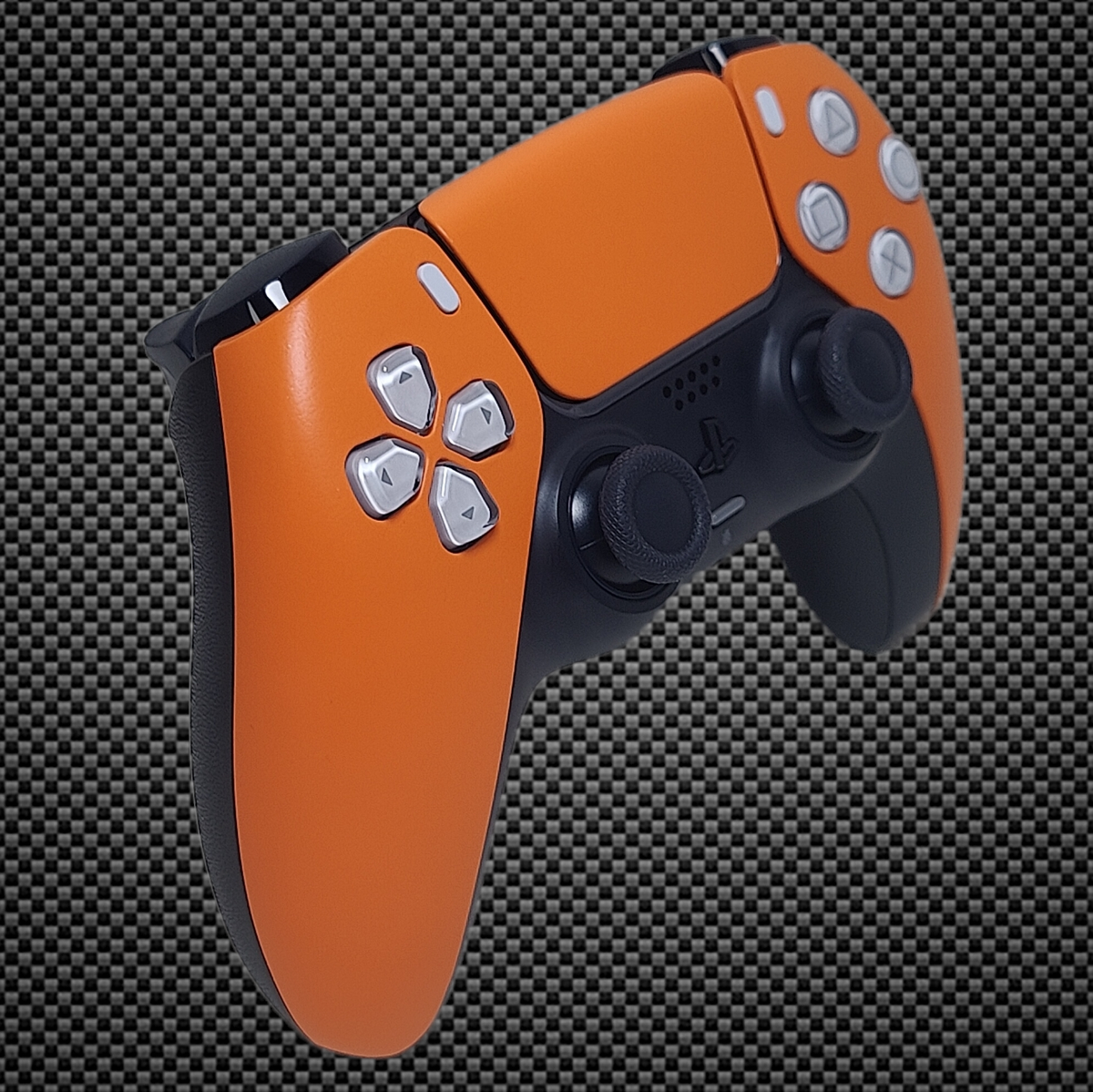 Matt Orange Edition PS5 Custom Dualsense Controller – Primzstar Modz