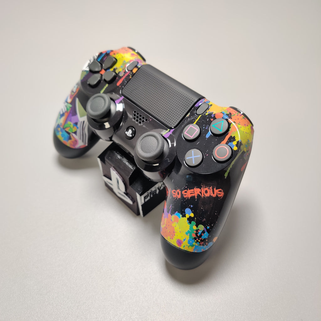 The Joker 'Why So Serious' Themed Official PS4 Controller V2 Custom ...