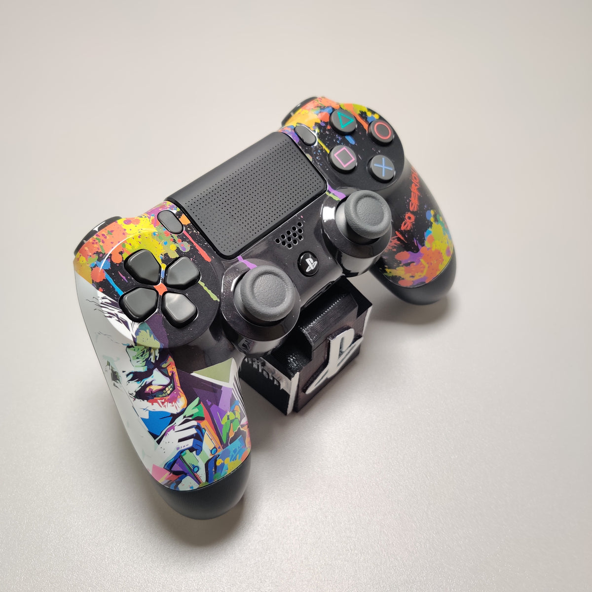 The Joker 'Why So Serious' Themed Official PS4 Controller V2 Custom ...