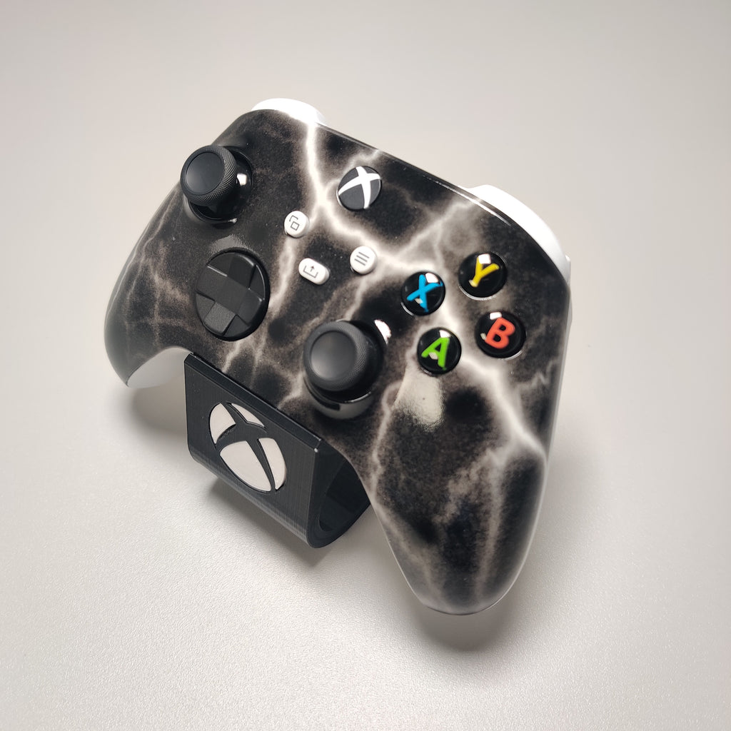 Black & White Lightning Themed Xbox Series X/S Custom Controller ...