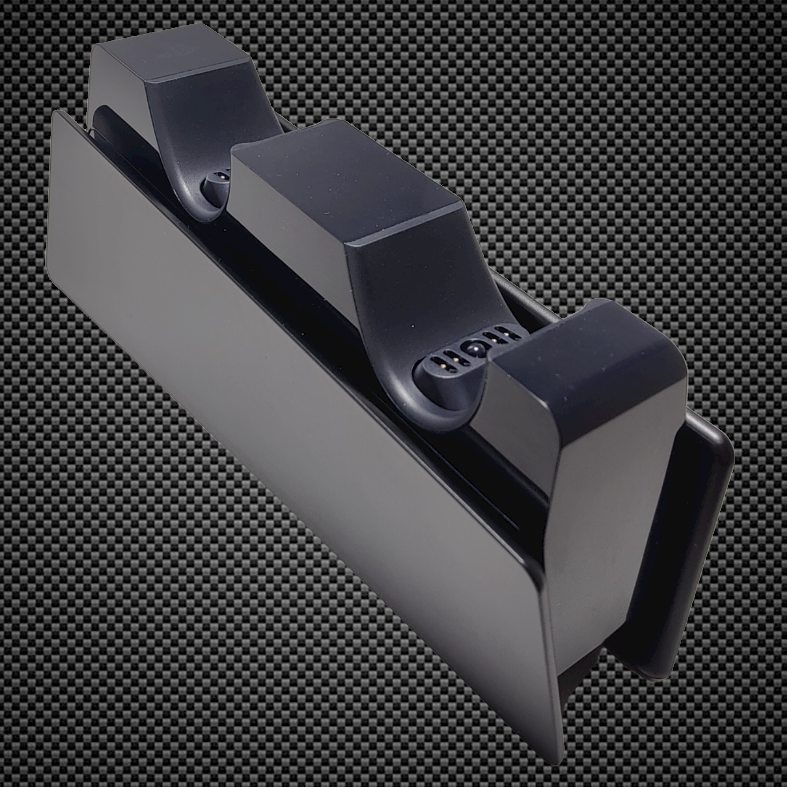 PlayStation PS5 Dualsense Matt Black Charging Station UK Plug ...