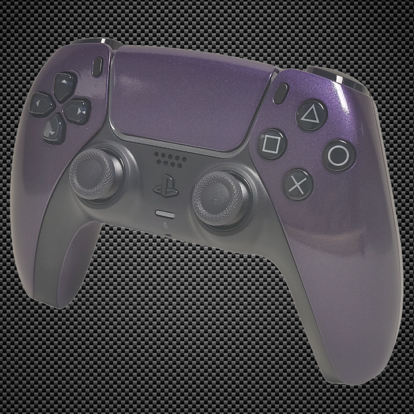 Metallic Purple Themed PS5 Custom Dualsense Controller – Primzstar Modz