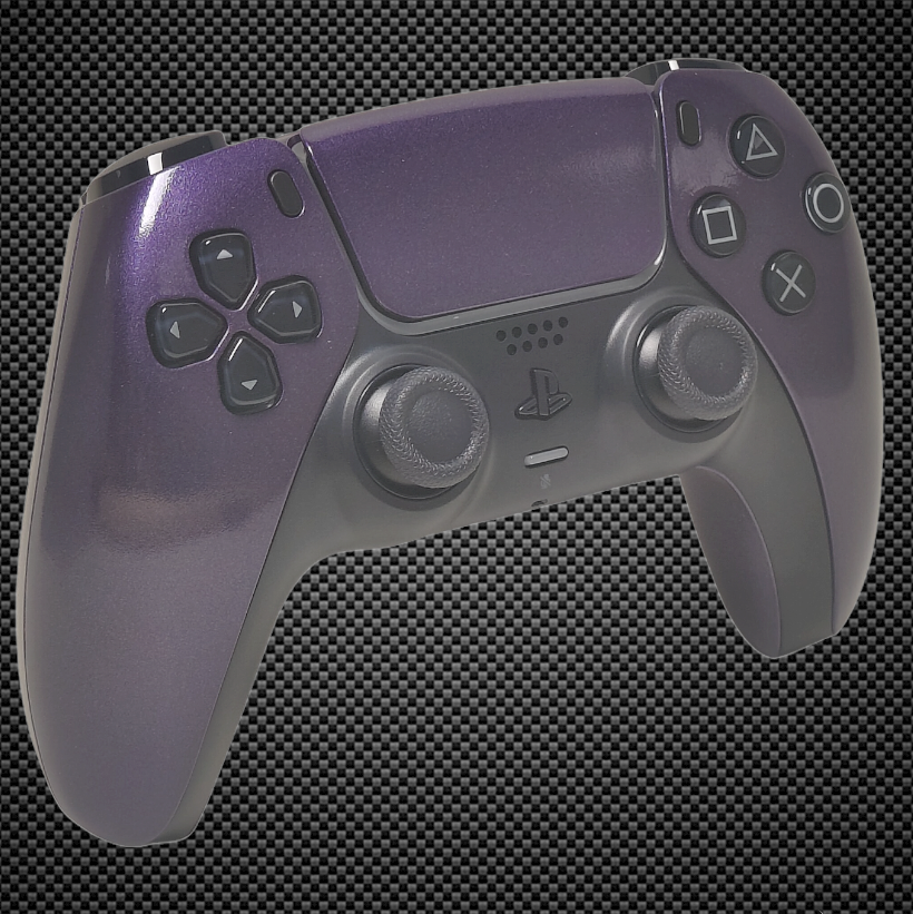 Metallic Purple Themed PS5 Custom Dualsense Controller – Primzstar Modz