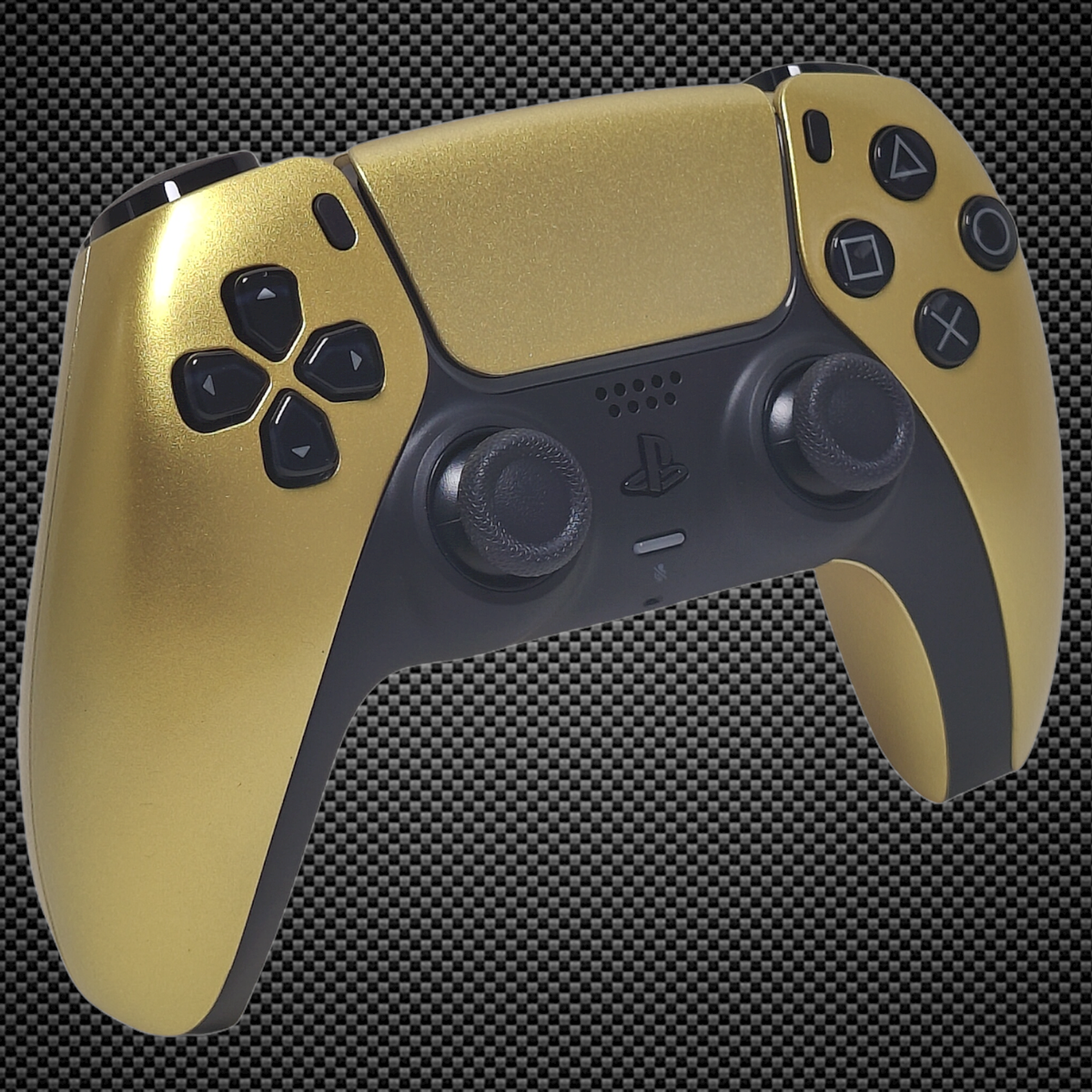 Metallic Gold Edition PS5 Custom Dualsense Controller – Primzstar Modz