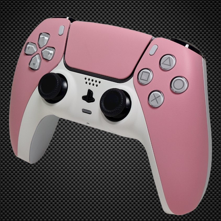Matt Baby Pink Edition PS5 Custom Dualsense Controller – Primzstar Modz