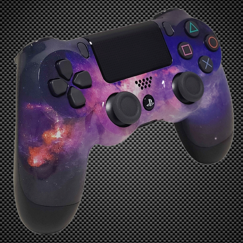 Galaxy Stars Themed Official PS4 Controller V2 Custom – Primzstar Modz