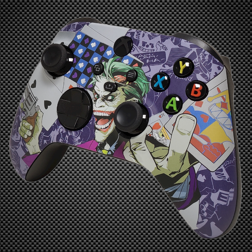 Comic Book Joker Themed Xbox Series X/S Custom Controller – Primzstar Modz