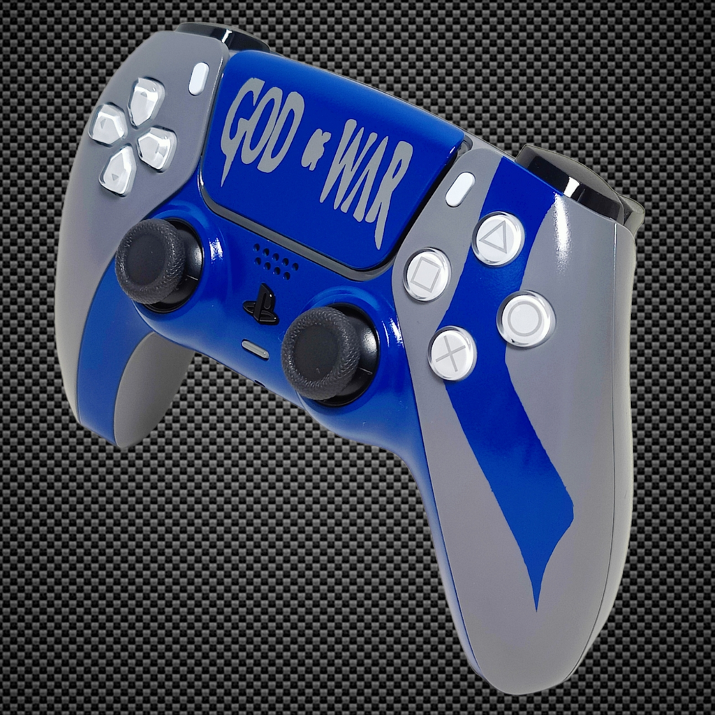 God of War Ragnarok Themed PS5 Custom Dualsense Controller – Primzstar Modz